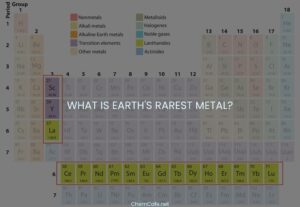 What is Earth's rarest metal? – ChemCafe — science, chemistry and ...