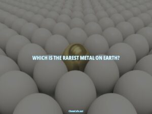 Which is the rarest metal on earth? – ChemCafe — science, chemistry and ...