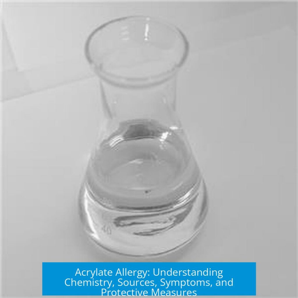 Acrylate Allergy: Understanding Chemistry, Sources, Symptoms, and ...