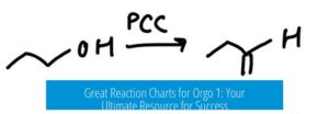 Great Reaction Charts for Orgo 1: Your Ultimate Resource for Success ...