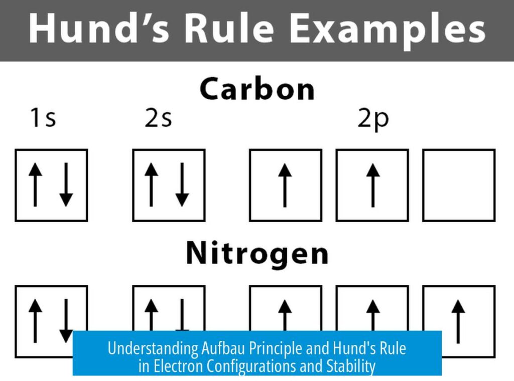 Understanding Aufbau Principle and Hund's Rule in Electron ...