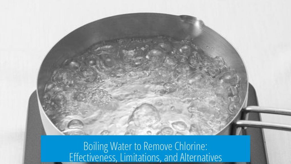 Boiling Water to Remove Chlorine: Effectiveness, Limitations, and ...
