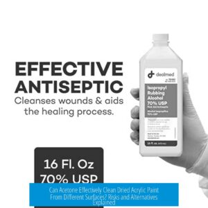 Can Acetone Effectively Clean Dried Acrylic Paint From Different ...