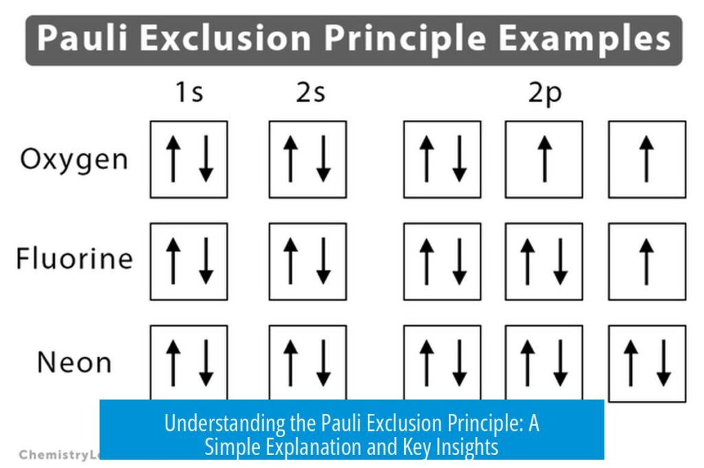 Understanding the Pauli Exclusion Principle: A Simple Explanation and ...