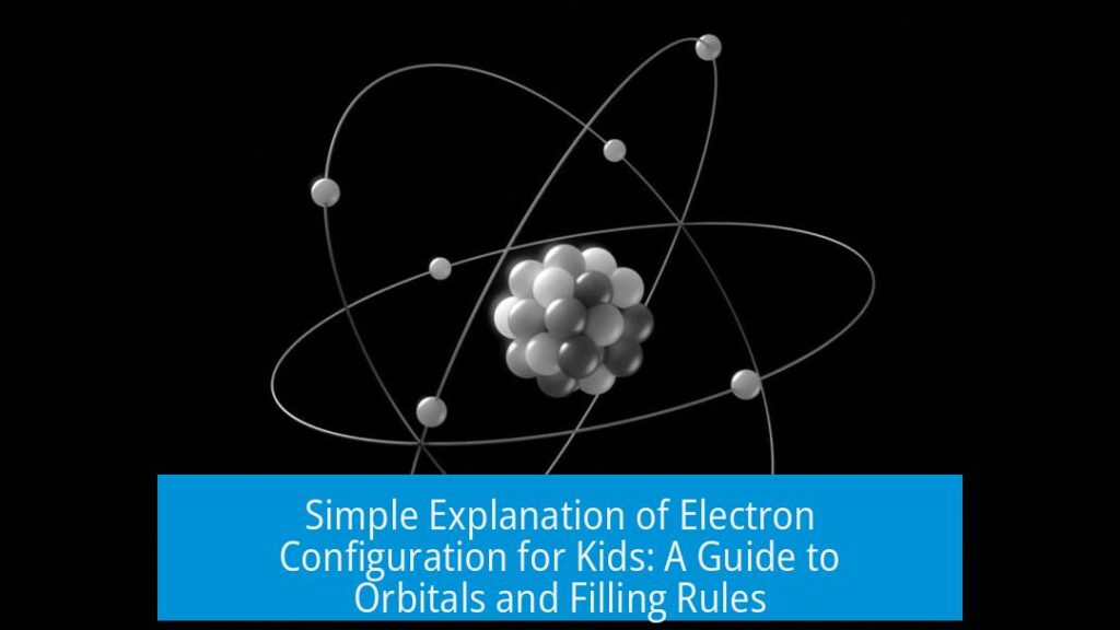 Simple Explanation of Electron Configuration for Kids: A Guide to ...