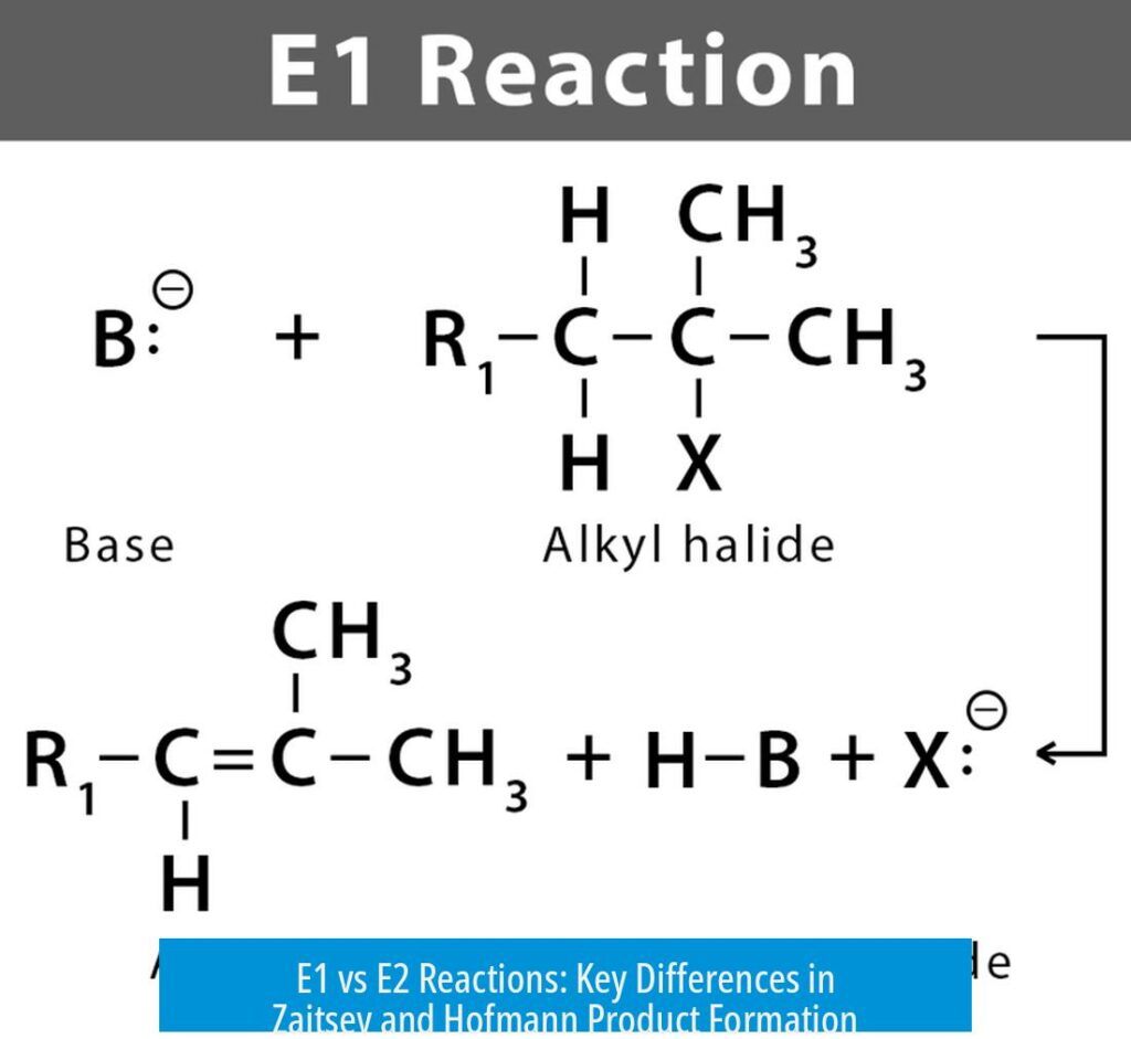 E1 vs E2 Reactions: Key Differences in Zaitsev and Hofmann Product Formation – ChemCafe ...
