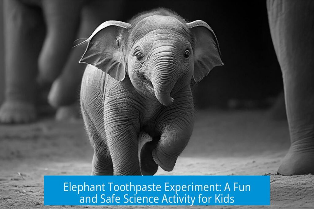 Elephant Toothpaste Experiment: A Fun and Safe Science Activity for ...