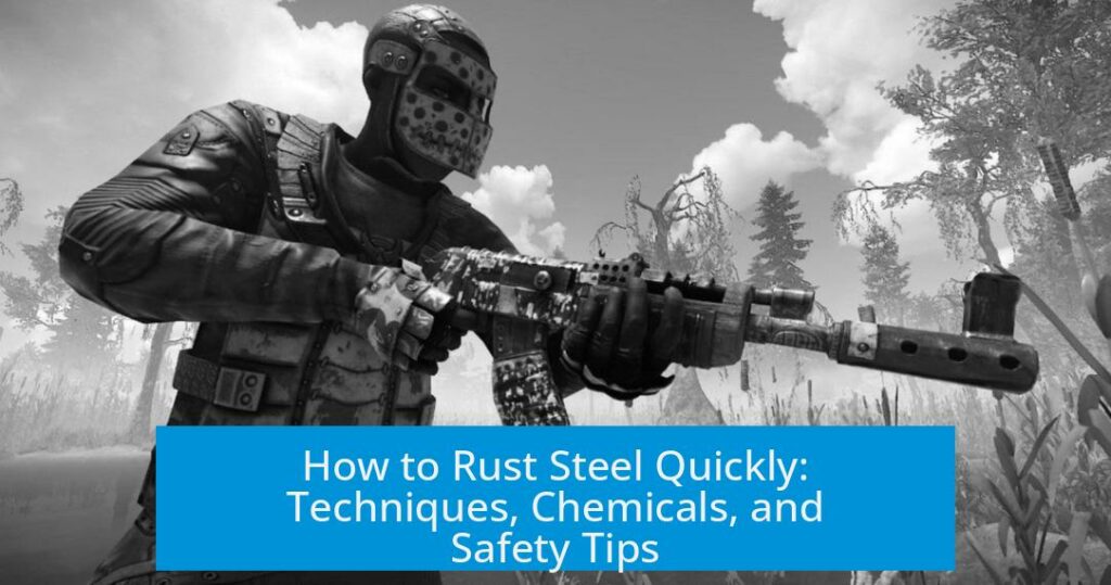 How to Rust Steel Quickly: Techniques, Chemicals, and Safety Tips ...