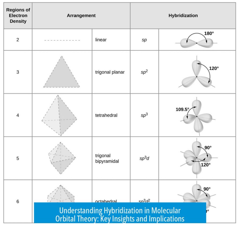 Understanding Hybridization in Molecular Orbital Theory: Key Insights ...