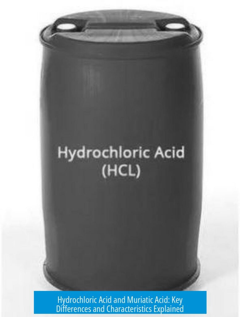 Hydrochloric Acid and Muriatic Acid: Key Differences and ...