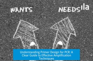 Understanding Primer Design for PCR: A Clear Guide to Effective ...