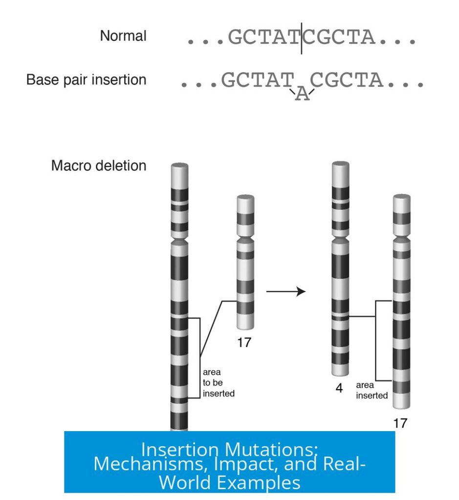 Insertion Mutations: Mechanisms, Impact, and Real-World Examples ...
