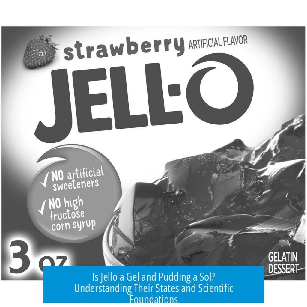 Is Jello a Gel and Pudding a Sol? Understanding Their States and ...
