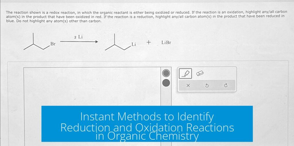 Instant Methods to Identify Reduction and Oxidation Reactions in ...