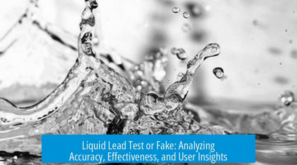 Liquid Lead Test or Fake: Analyzing Accuracy, Effectiveness, and User ...