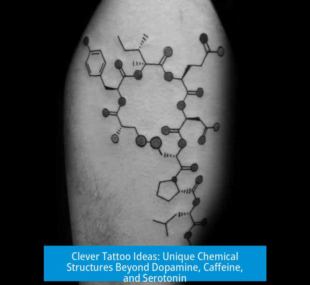 Clever Tattoo Ideas: Unique Chemical Structures Beyond Dopamine ...