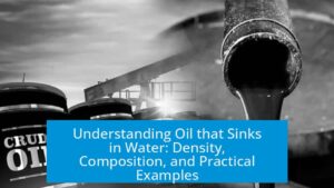 Understanding Oil that Sinks in Water: Density, Composition, and ...
