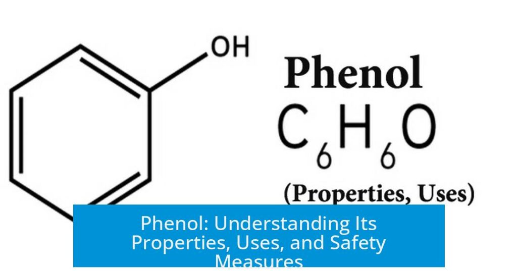 Phenol: Understanding Its Properties, Uses, and Safety Measures ...