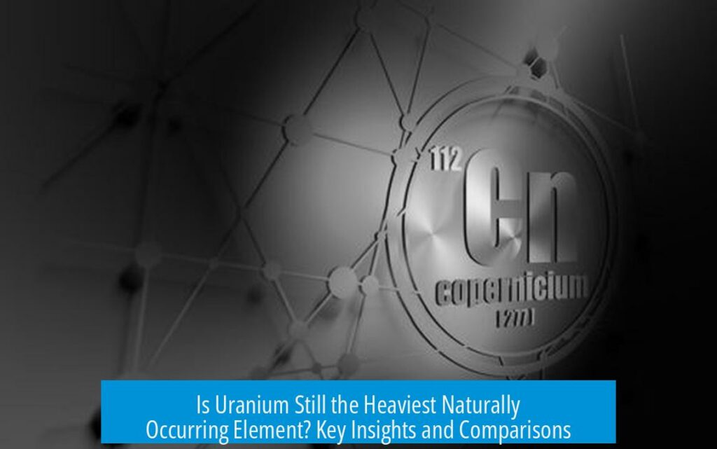 Is Uranium Still the Heaviest Naturally Occurring Element? Key Insights ...