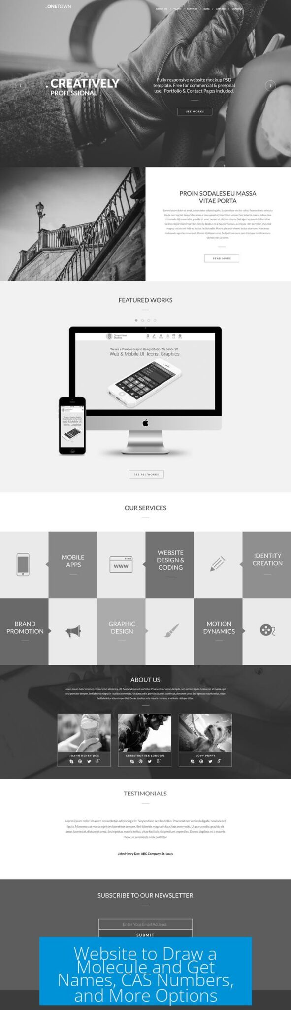 Website to Draw a Molecule and Get Names, CAS Numbers, and More Options ...