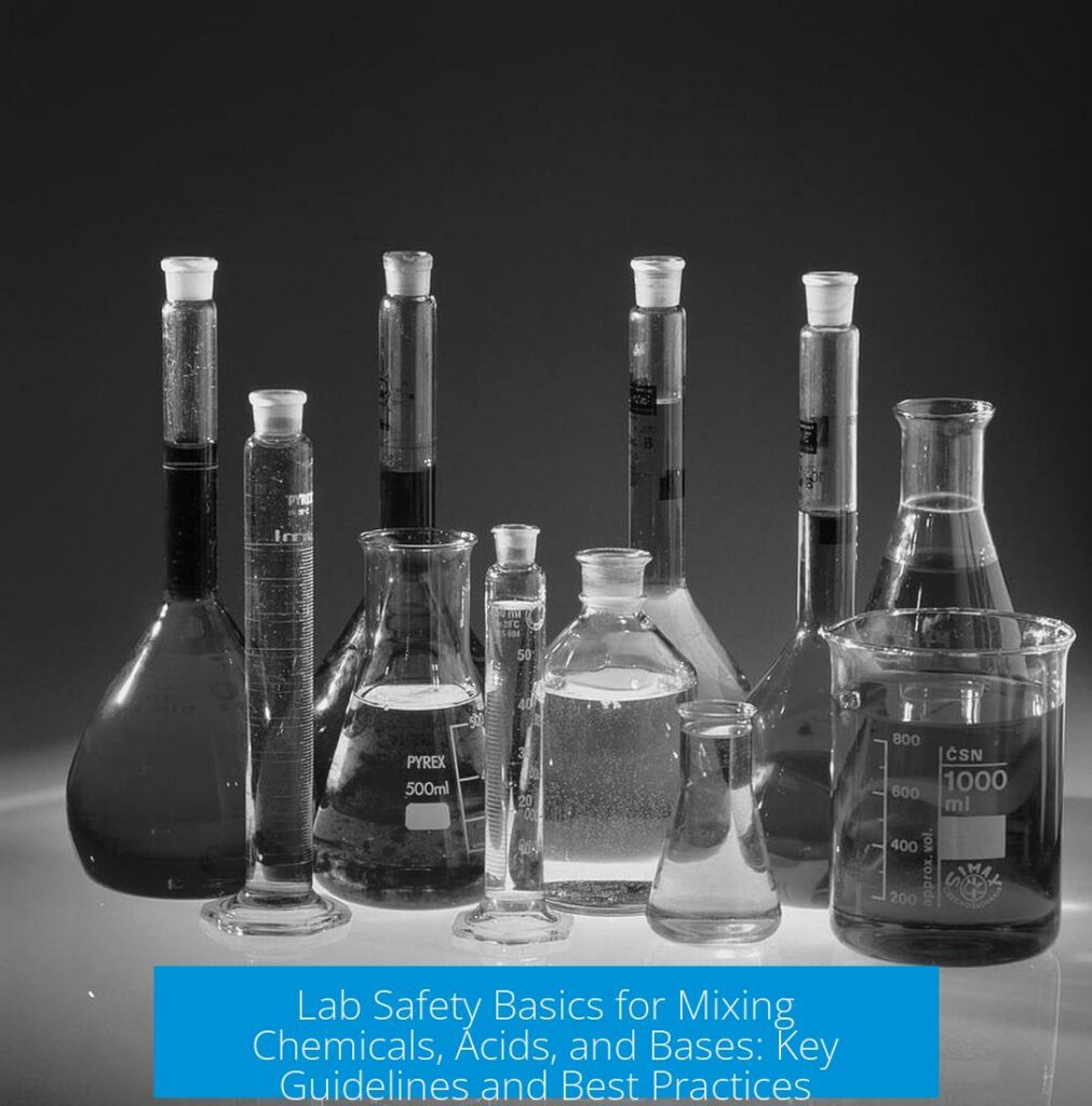 Lab Safety Basics for Mixing Chemicals, Acids, and Bases: Key Guidelines and Best Practices ...