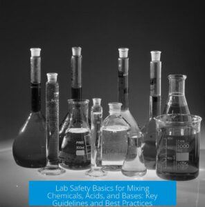 Lab Safety Basics for Mixing Chemicals, Acids, and Bases: Key ...