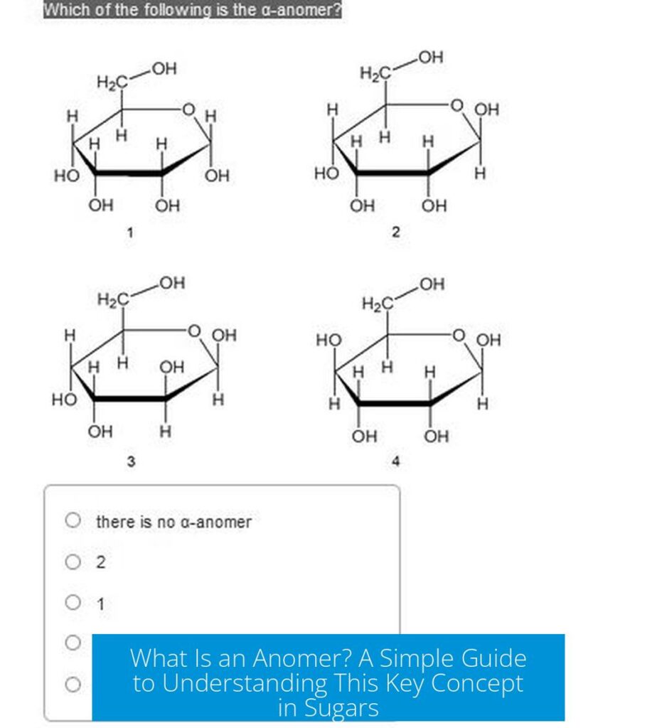 What Is an Anomer? A Simple Guide to Understanding This Key Concept in ...