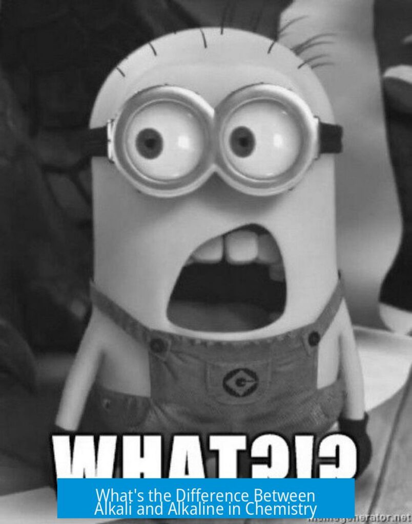 What's the Difference Between Alkali and Alkaline in Chemistry? – ChemCafe — science, chemistry ...