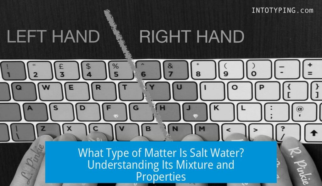 What Type of Matter Is Salt Water? Understanding Its Mixture and ...