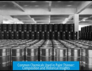 Common Chemicals Used in Paint Thinner: Composition and Historical ...