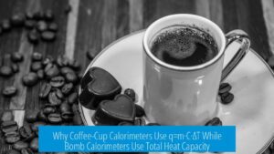 Why Coffee-Cup Calorimeters Use q=m·C·ΔT While Bomb Calorimeters Use ...