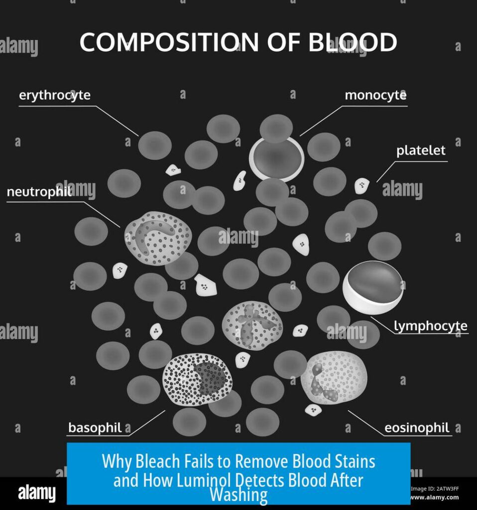 Why Bleach Fails to Remove Blood Stains and How Luminol Detects Blood ...