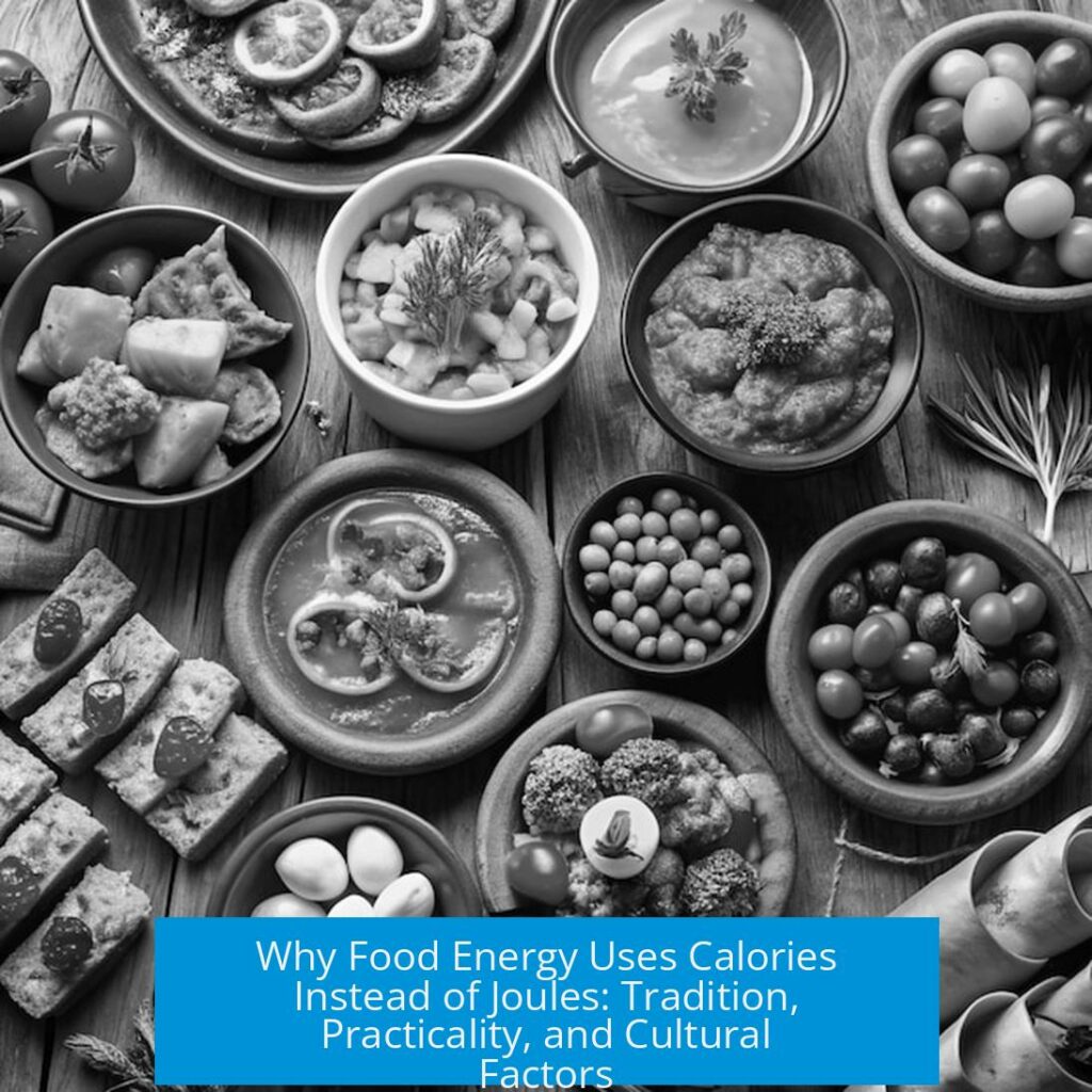 Why Food Energy Uses Calories Instead of Joules: Tradition ...