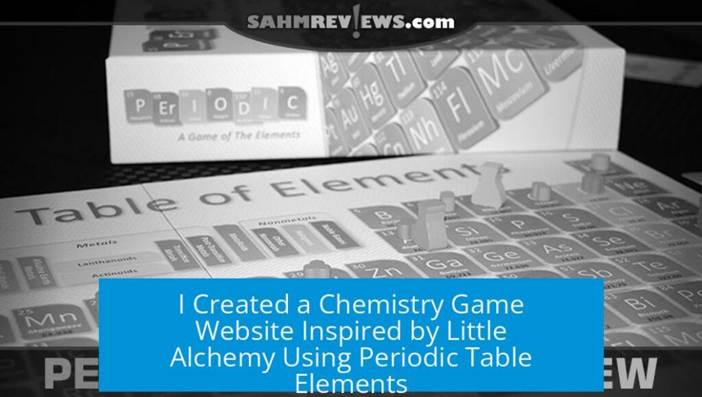 I Created a Chemistry Game Website Inspired by Little Alchemy Using ...